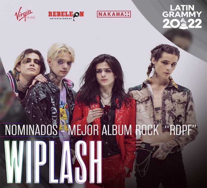 La Banda Mexicana De Rock Alternativo Wiplash Nominada A Mejor Álbum De